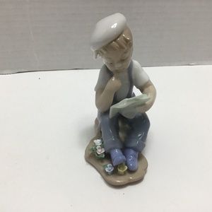 Adeline | Accents | Adeline Boy Figurine Italian Fine Porcelain | Poshmark